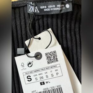 Zara | Dresses | Nwt Zara Button Down Ribbed Midi Dress | Poshmark